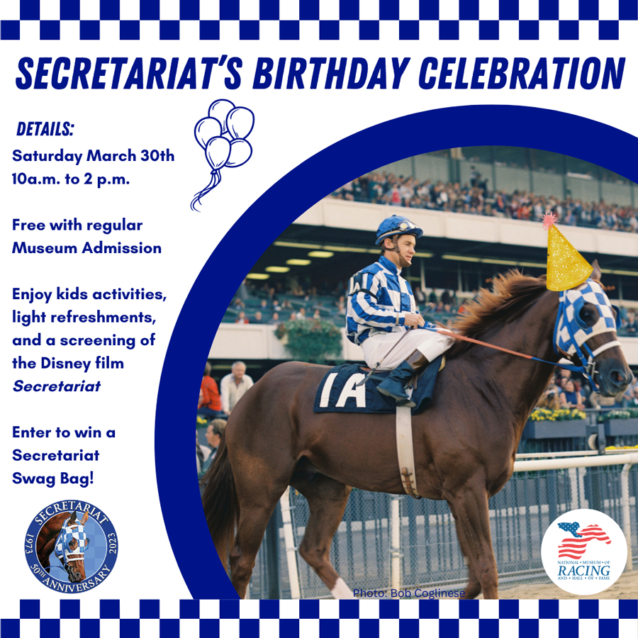 Racing Museum Throws Birthday Party for Secretariat - Saratoga TODAY ...