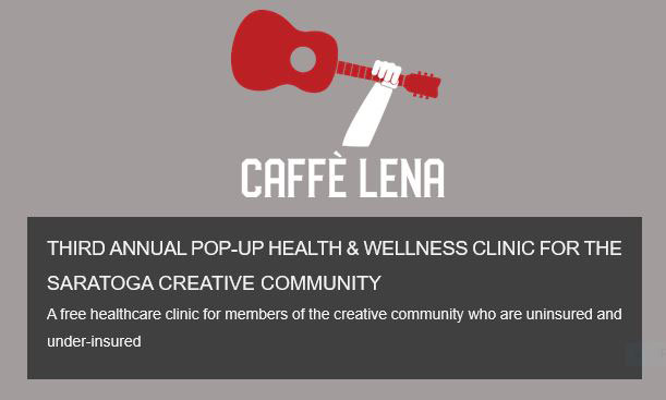 Free Pop-Up Health Clinic for the Creative Community at Caffè Lena ...